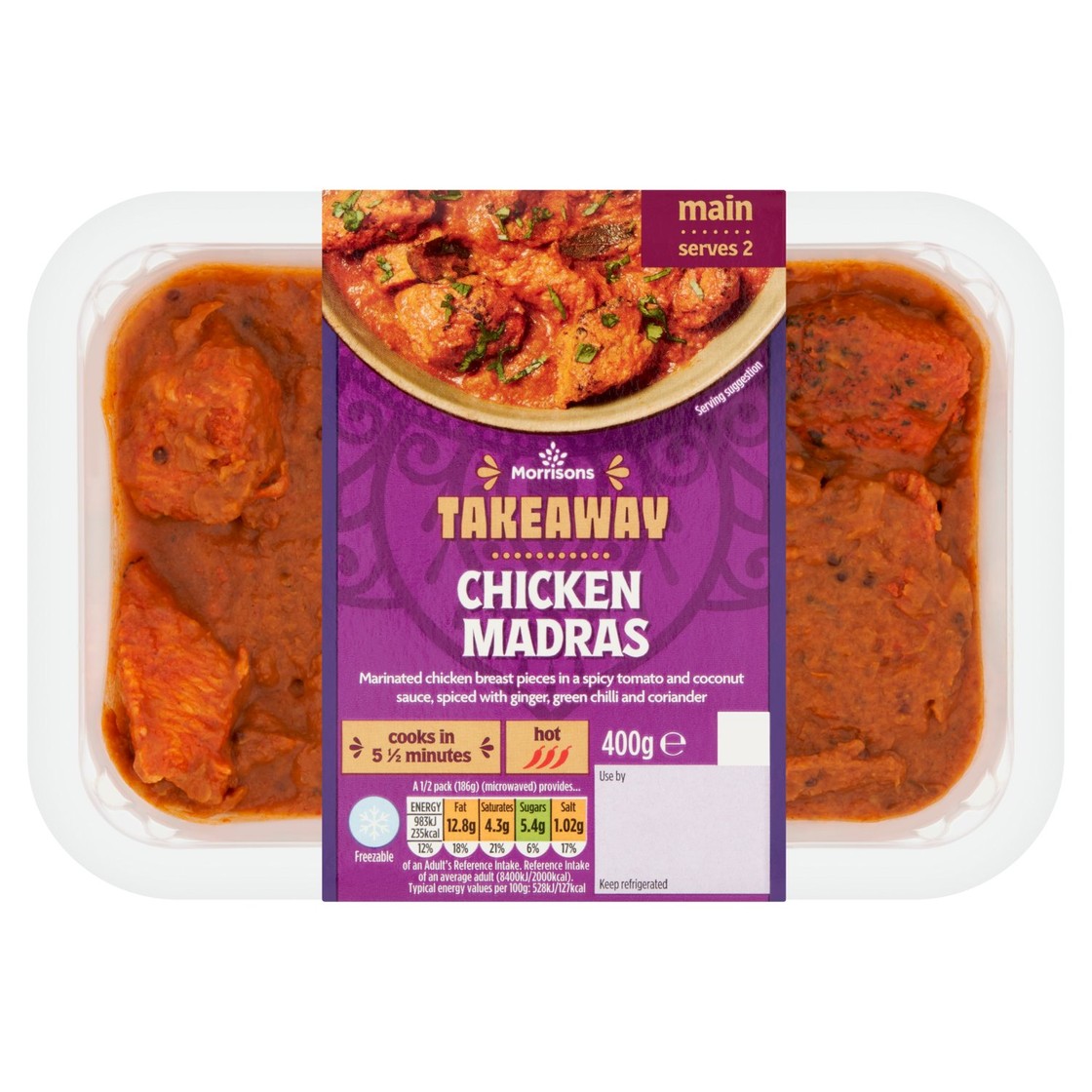 Morrisons Takeaway Chicken Madras - Morrisons Online Groceries & Offers
