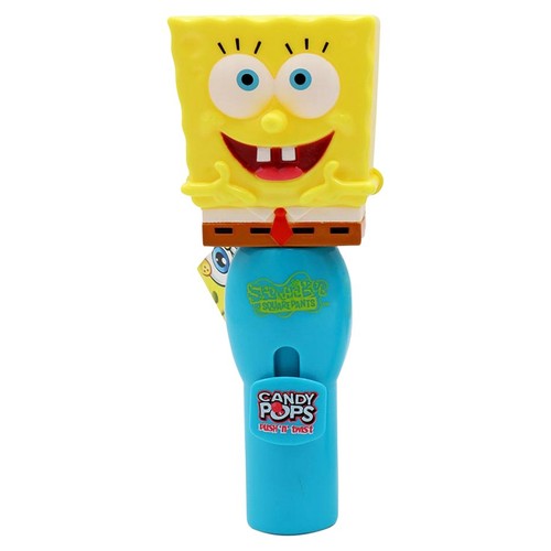Spongebob Push N Twist Candy Pop 8g - Morrisons Online Groceries & Offers