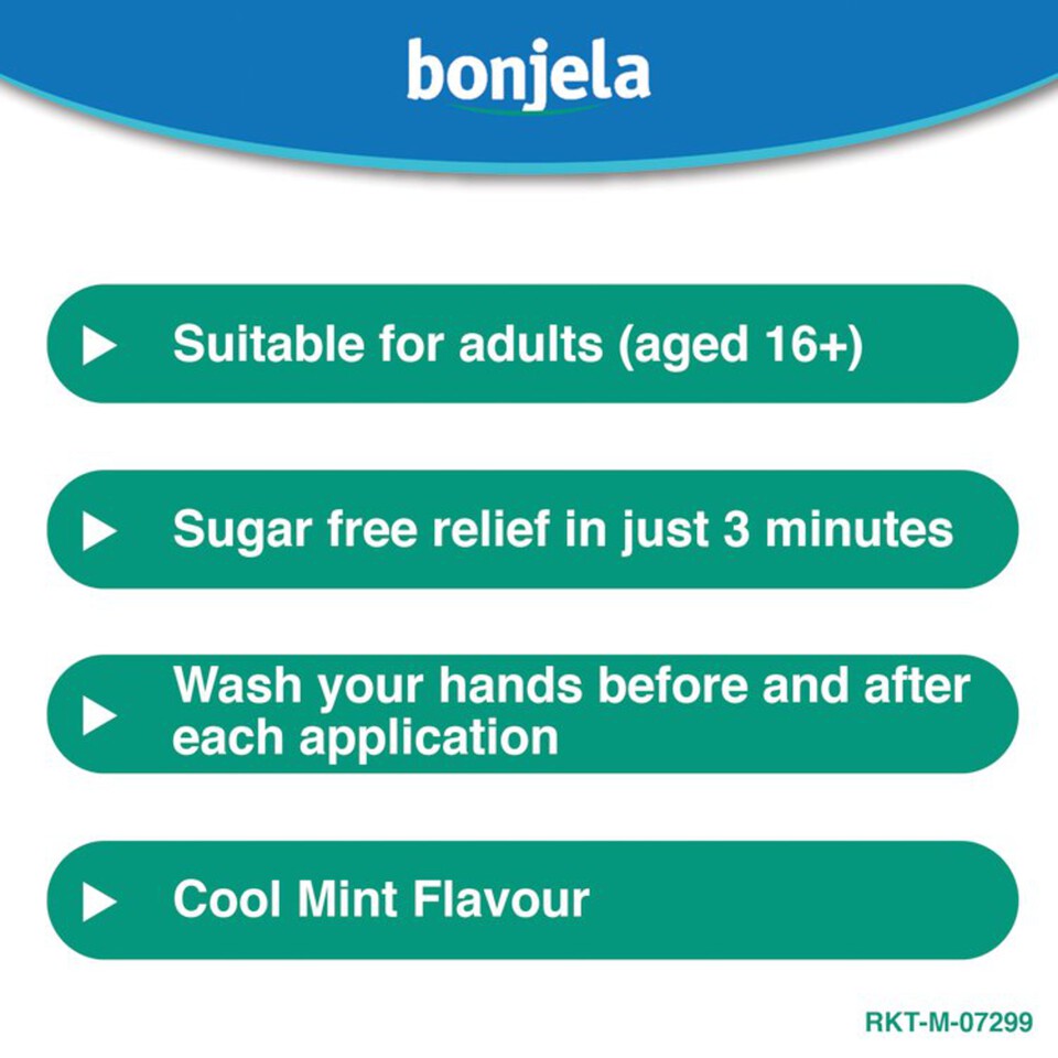 Bonjela Cool Mint Adult Gel - Morrisons Online Groceries & Offers