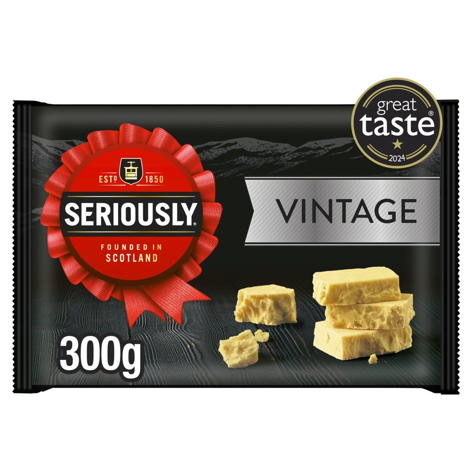 Seriously Strong Vintage Cheddar - Morrisons Online Groceries & Offers