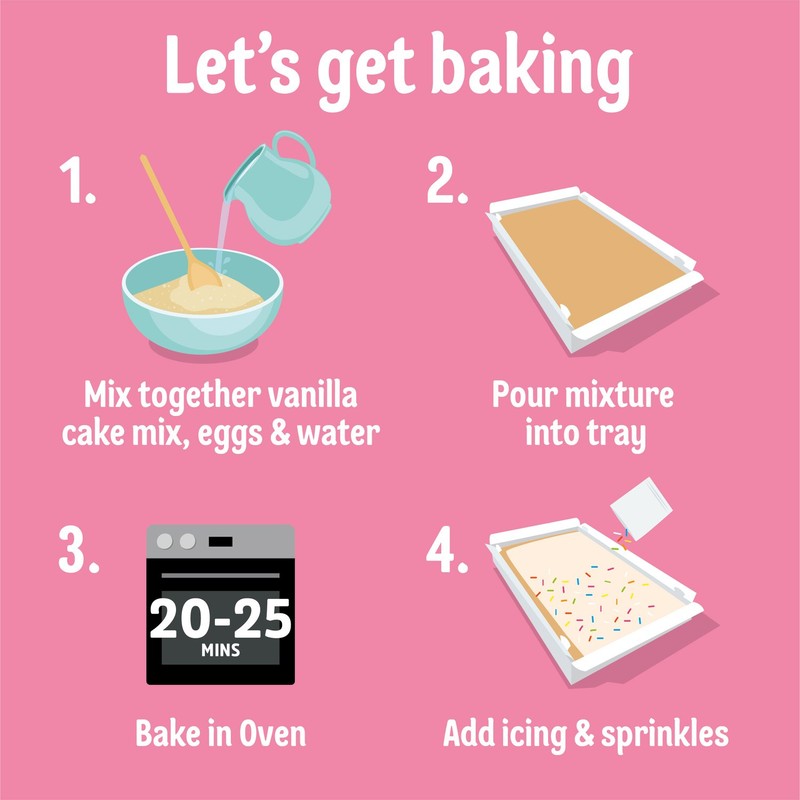 Dr. Oetker Vanilla Old School Tray Bake - Morrisons Online Groceries ...