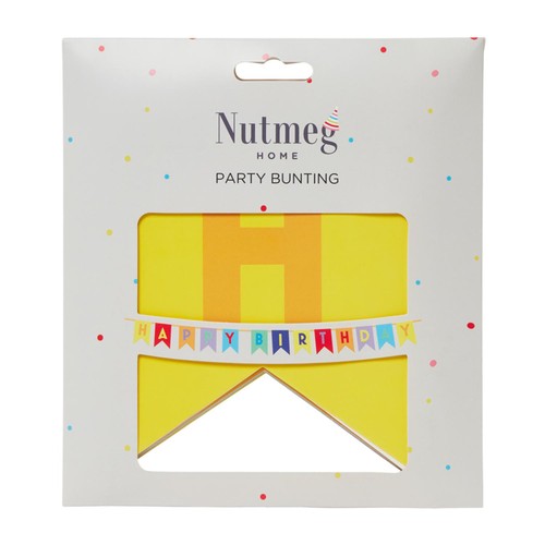 Nutmeg Card Flag Bunting - Morrisons Online Groceries & Offers