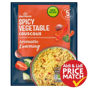 Morrison Spicy Vegetable Couscous 110G - Morrisons Online Groceries ...