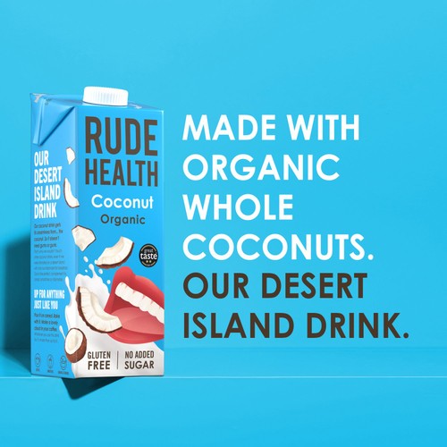 Rude Health Coconut Organic 1L - Morrisons Online Groceries & Offers