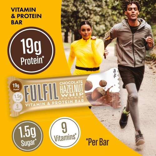 Fulfil Protein + Vitamin Bar Milk Chocolate Hazelnut Whip - Morrisons ...