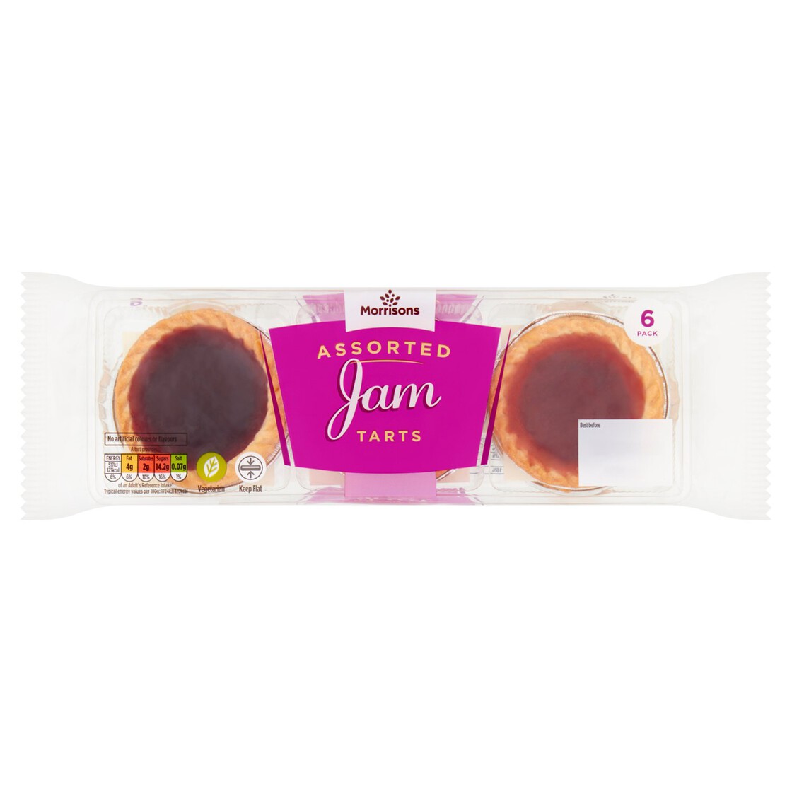 Morrisons Assorted Jam Tarts - Morrisons Online Groceries & Offers