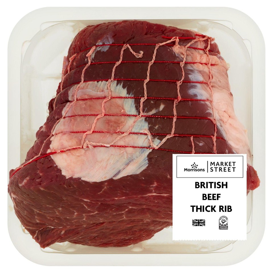 Market Street British Prime Thick Rib Joint - Morrisons Online ...