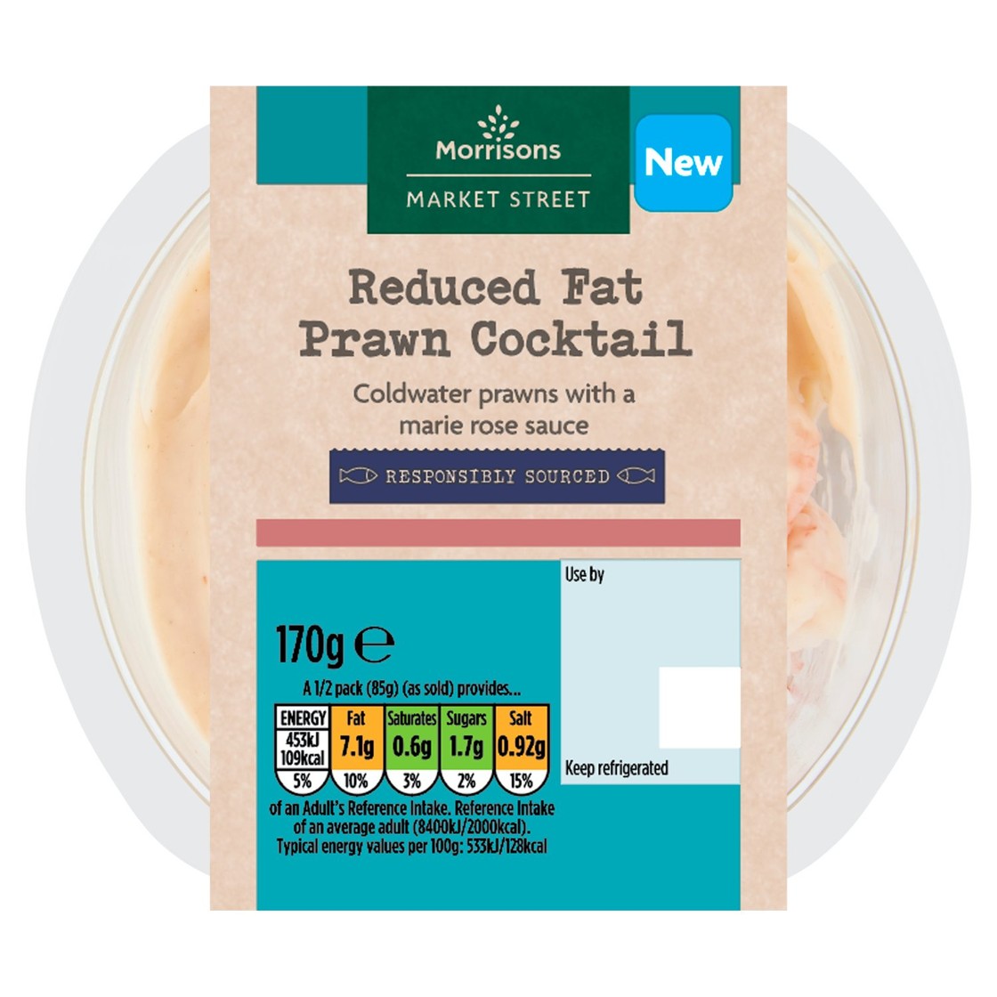 Morrisons Reduced Fat Prawn Cocktail 170g - Morrisons Online Groceries ...