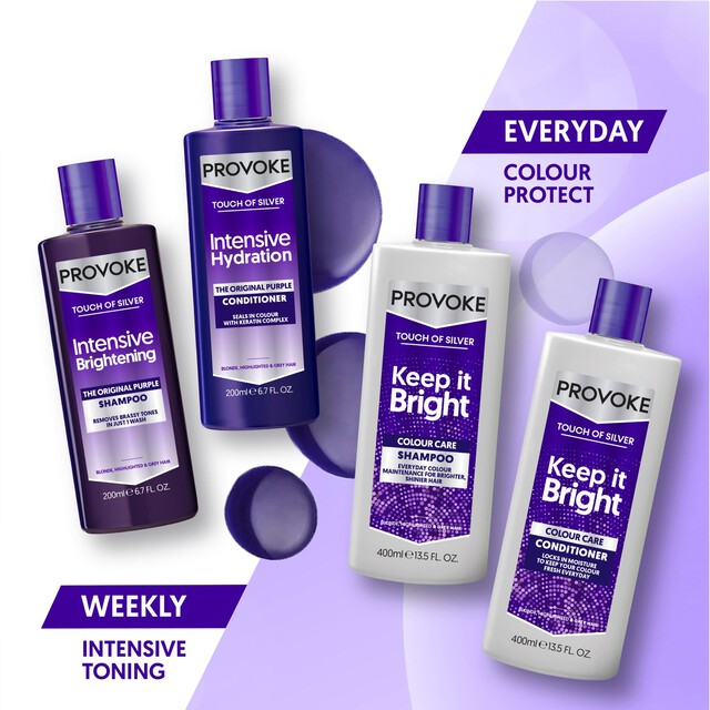 Provoke Touch of Silver Intensive Brightening The Original Purple ...