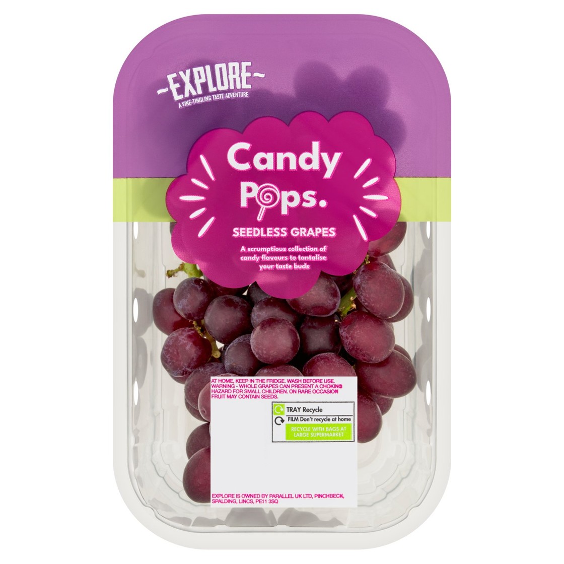 Explore Candy Pops Seedless Grapes - Morrisons Online Groceries & Offers
