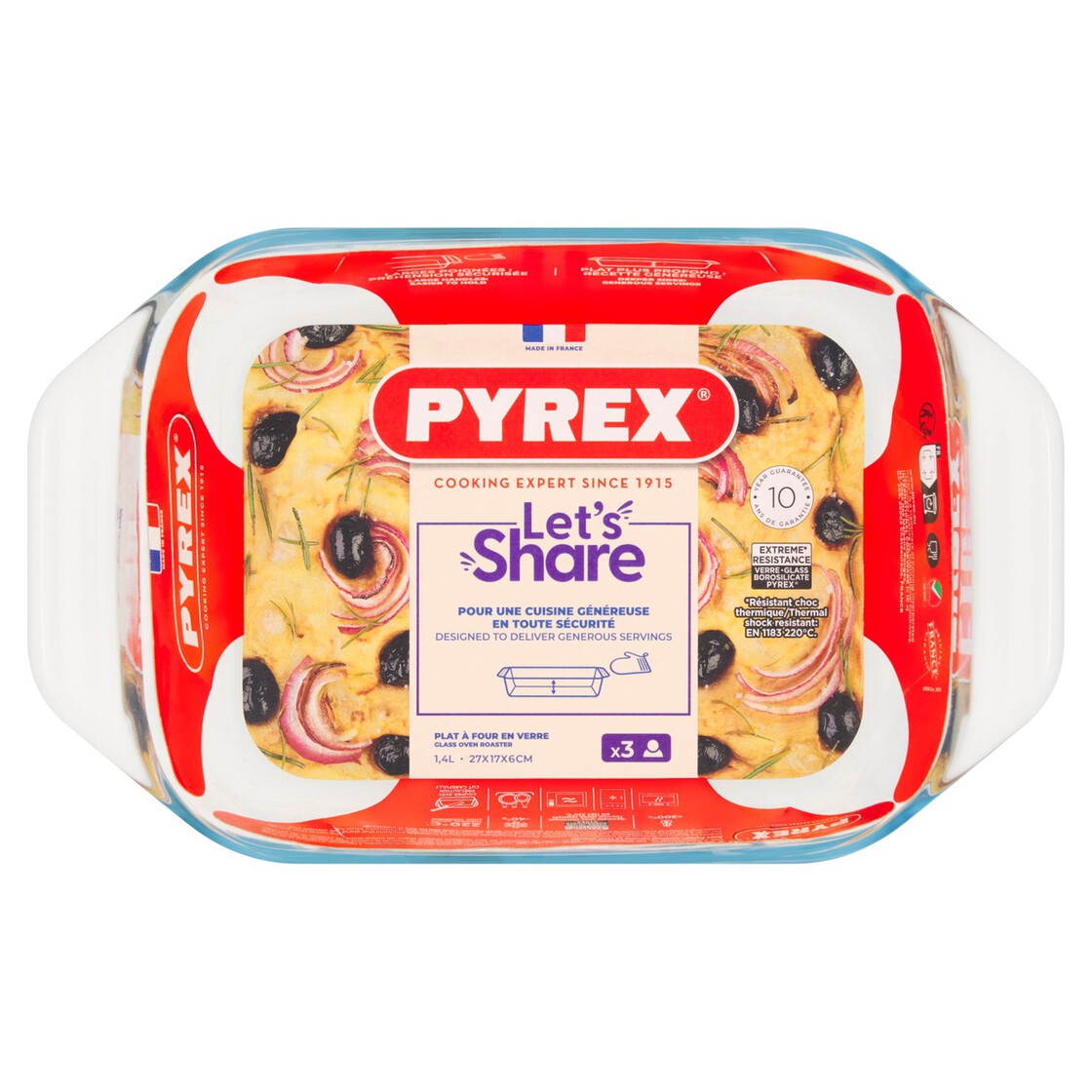 Pyrex Rectangular Roaster - Morrisons Online Groceries & Offers