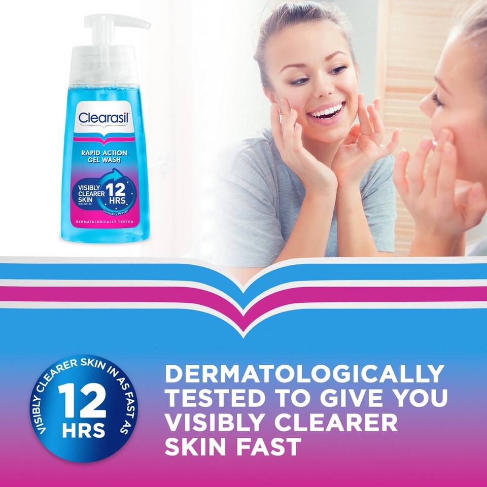 Clearasil Ultra Rapid Action Gel Wash - Morrisons Online Groceries & Offers