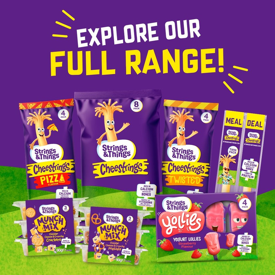 Strings & Things Cheestrings Cheese Snack - Morrisons Online Groceries ...