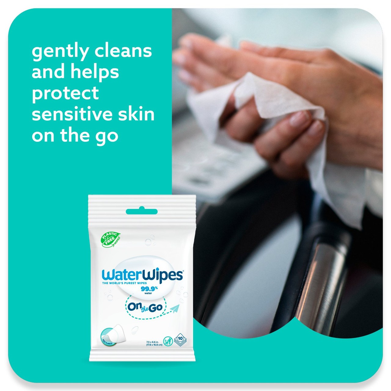 Waterwipes On The Go Wipes - Morrisons Online Groceries & Offers