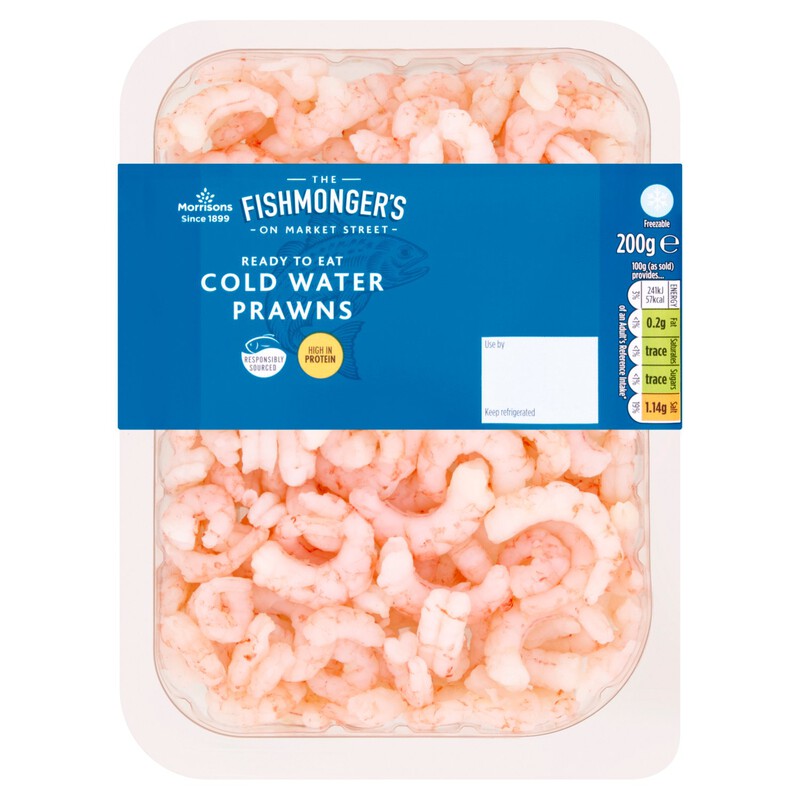Morrisons Cold Water Prawns - Morrisons Online Groceries & Offers