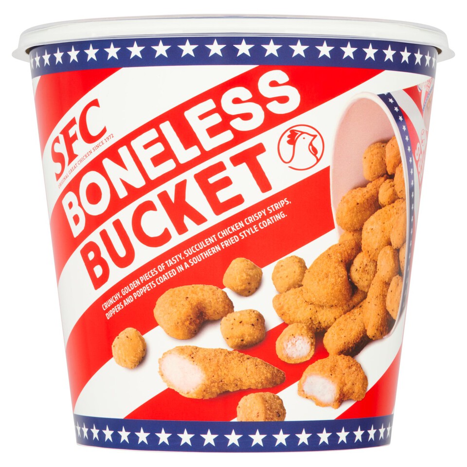 SFC Southern Fried Boneless Bucket - Morrisons Online Groceries & Offers