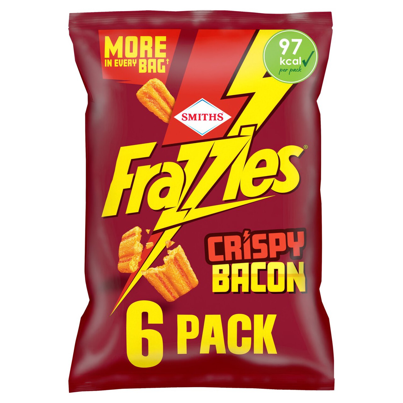 Smiths Frazzles Snacks Crispy Bacon - Morrisons Online Groceries & Offers