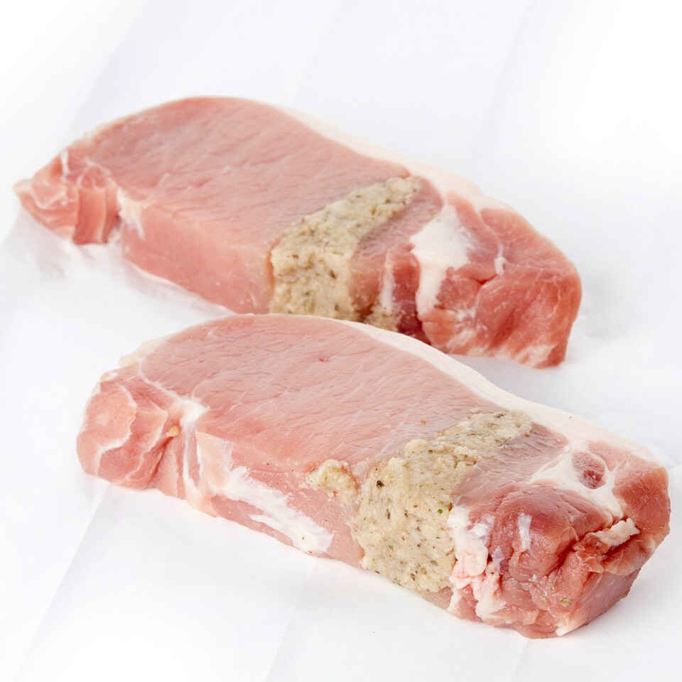 Market Street British Pork Loin Steak With Stuffing - Morrisons Online ...