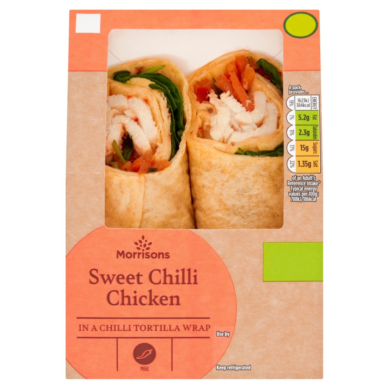 Morrisons Sweet Chilli Chicken Wrap - Morrisons Online Groceries & Offers