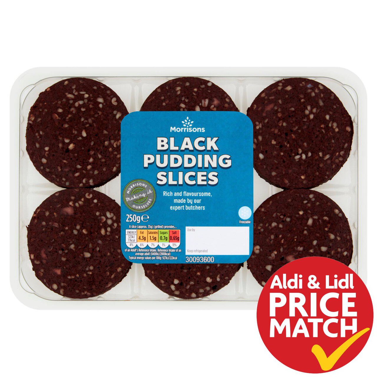 Morrisons Black Pudding Slices - Morrisons Online Groceries & Offers