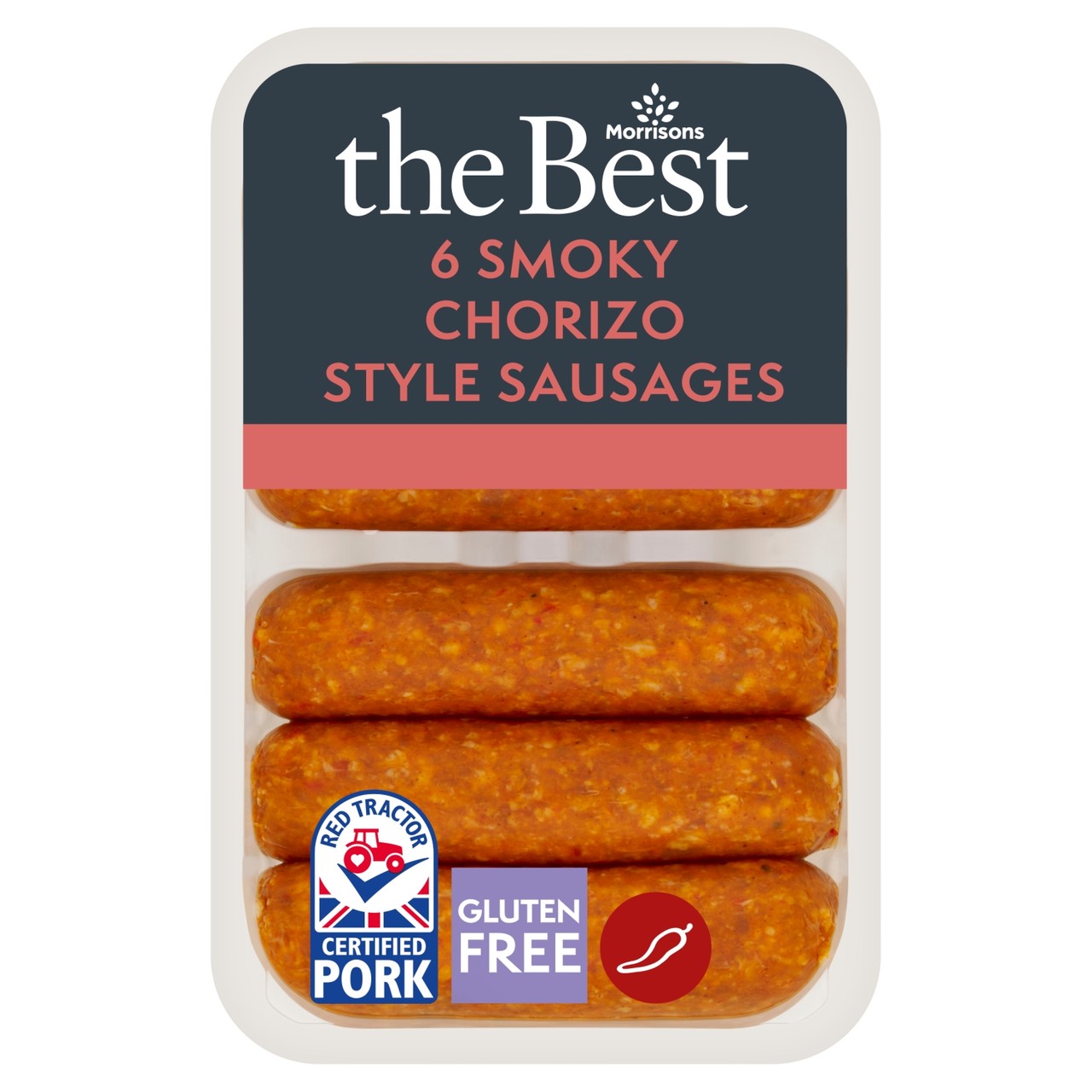 Morrisons The Best Chorizo Style Sausages 400g - Morrisons Online ...