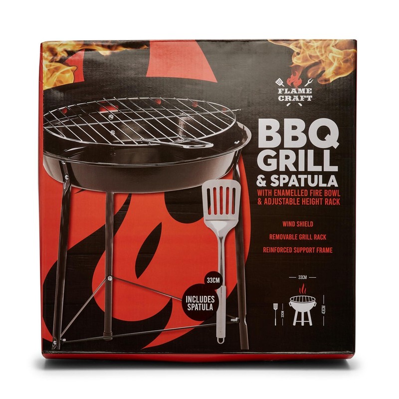 Flamecraft BBQ Grill & Spatula - Morrisons Online Groceries & Offers