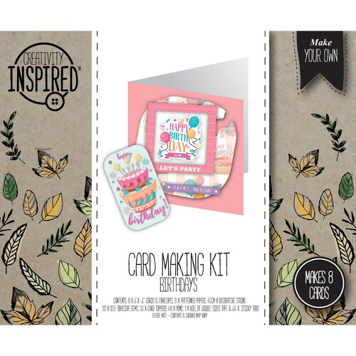Creativity Inspired Birthday Card Making Kit - Morrisons Online ...