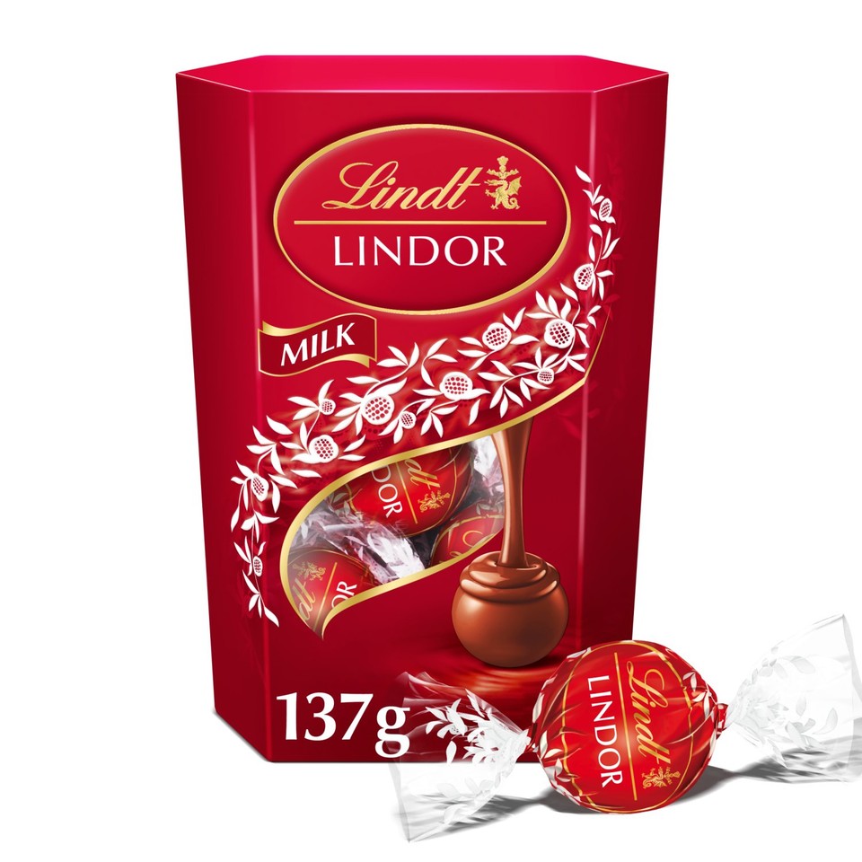 Lindt Lindor Milk 137g - Morrisons Online Groceries & Offers