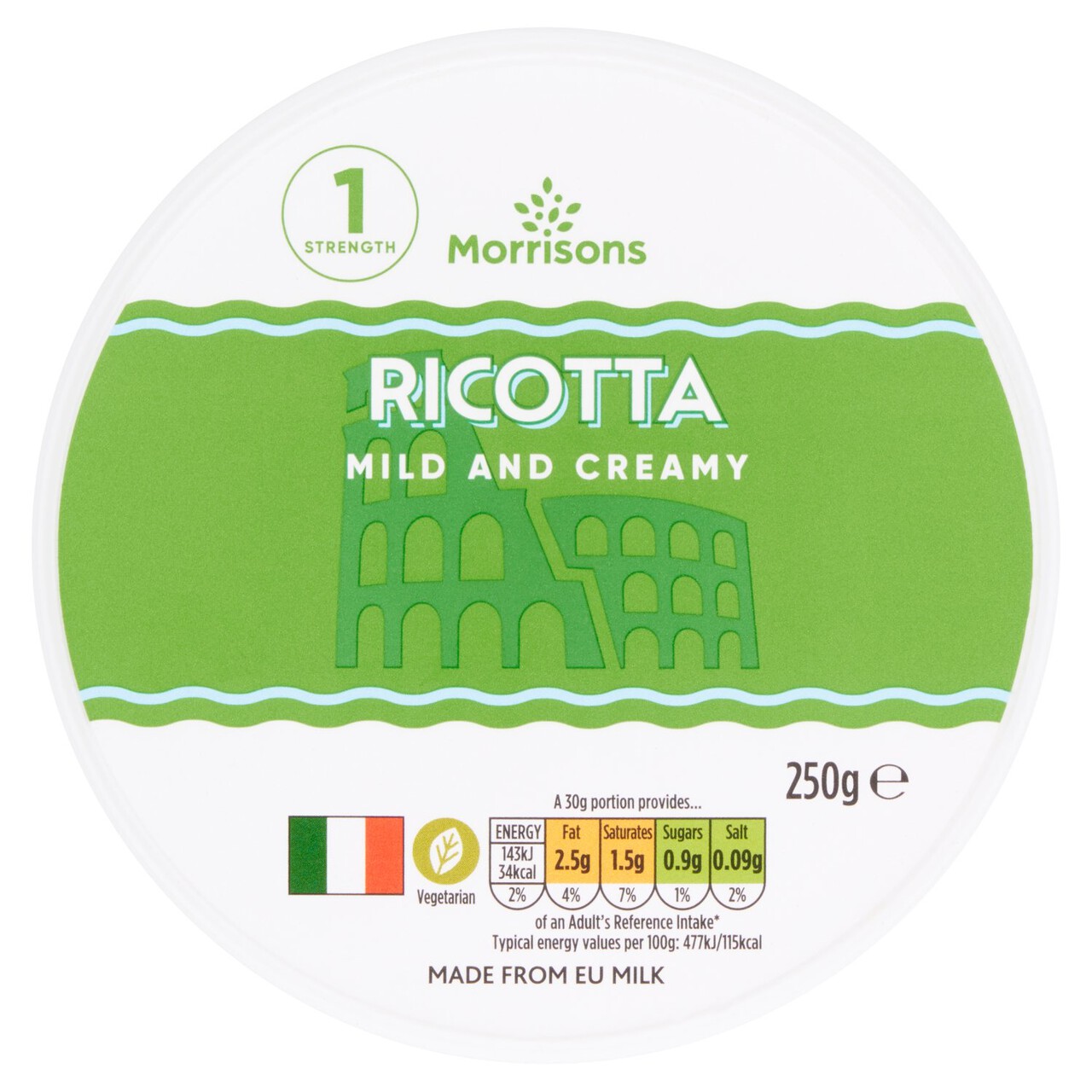 Morrisons Ricotta 250g - Morrisons Online Groceries & Offers