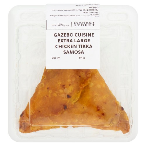 Gazebo cuisine chicken tikka samosa - express - Morrisons Online ...