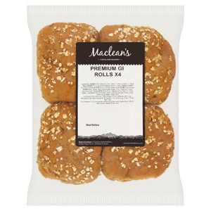 Maclean's Highland Bakery Premium GI Rolls 4 Pack - Morrisons Online ...