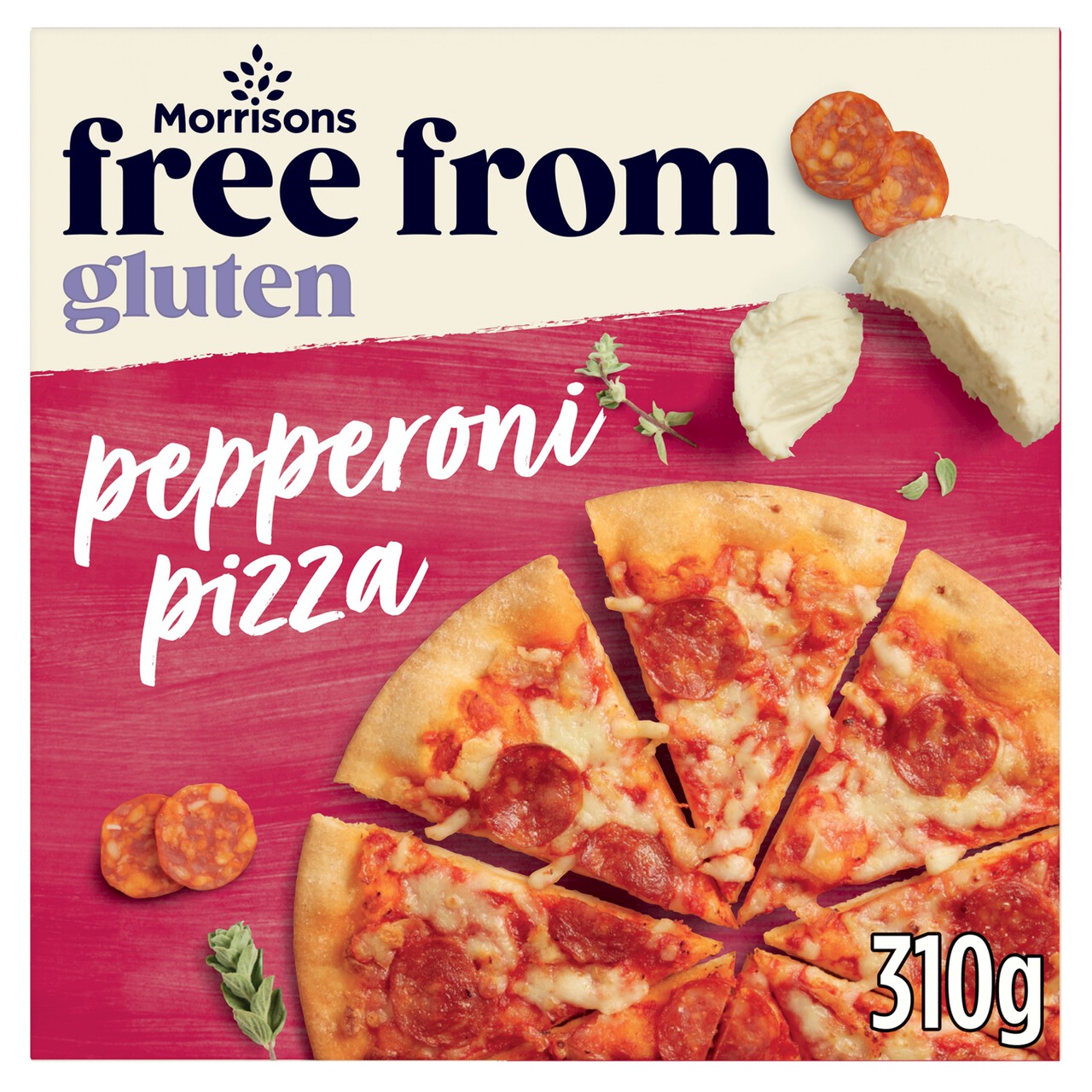 Morrisons Free From Pepperoni Pizza Gluten Free Pizza - Morrisons ...
