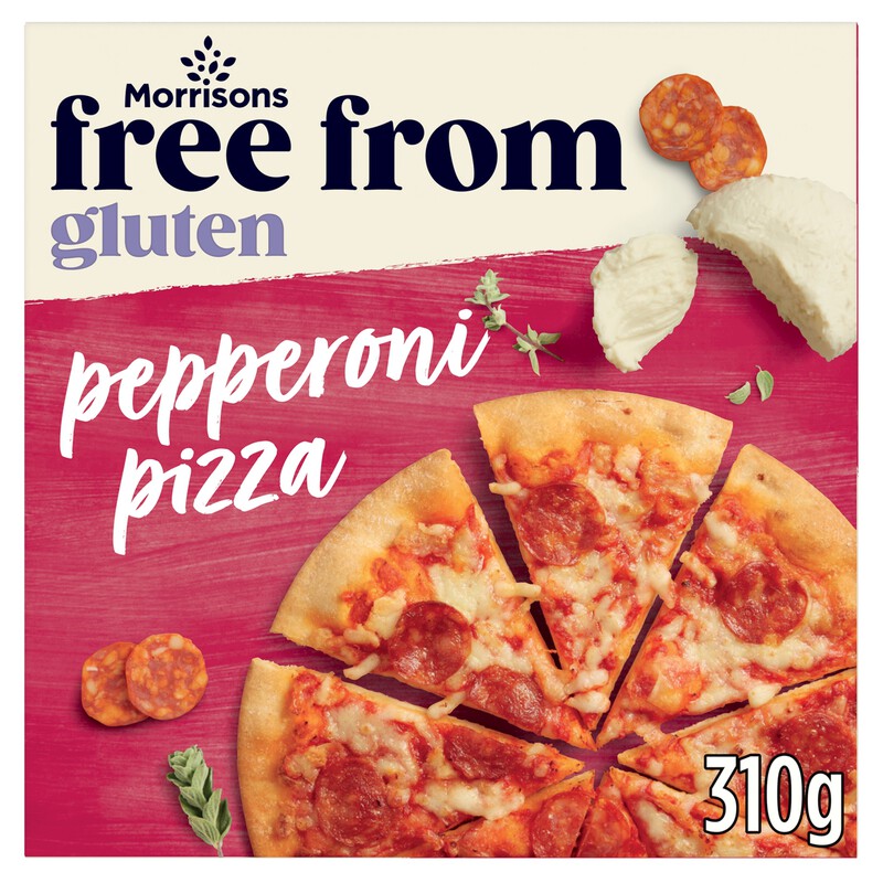 Morrisons Free From Pepperoni Pizza Gluten Free Pizza - Morrisons ...