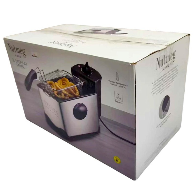 Nutmeg Home 3L Deep Fat Fryer - Morrisons Online Groceries & Offers