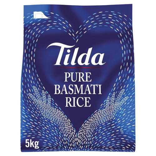 Tilda Pure Basmati Rice 5kg - Morrisons Online Groceries & Offers