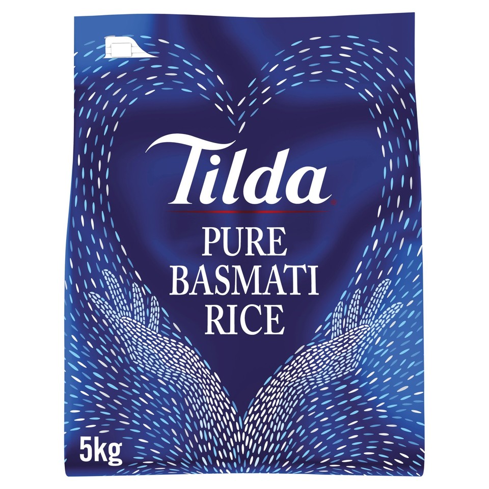 Tilda Pure Basmati Rice 5kg - Morrisons Online Groceries & Offers
