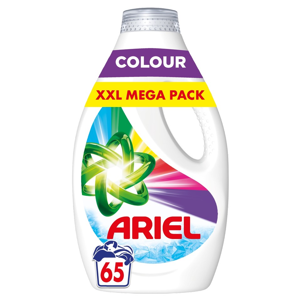 Ariel Colour Washing Liquid 65 Washes - Morrisons Online Groceries & Offers