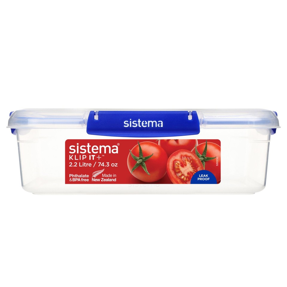 Sistema Klip It Plus Food Storage Container 2.2l - Morrisons Online ...