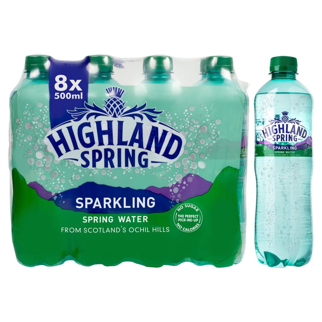Highland Spring Sparkling Spring Water - Morrisons Online Groceries ...