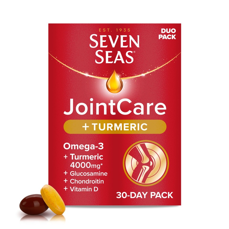 Seven Seas Jointcare & Turmeric 30 Pack - Morrisons Online Groceries ...