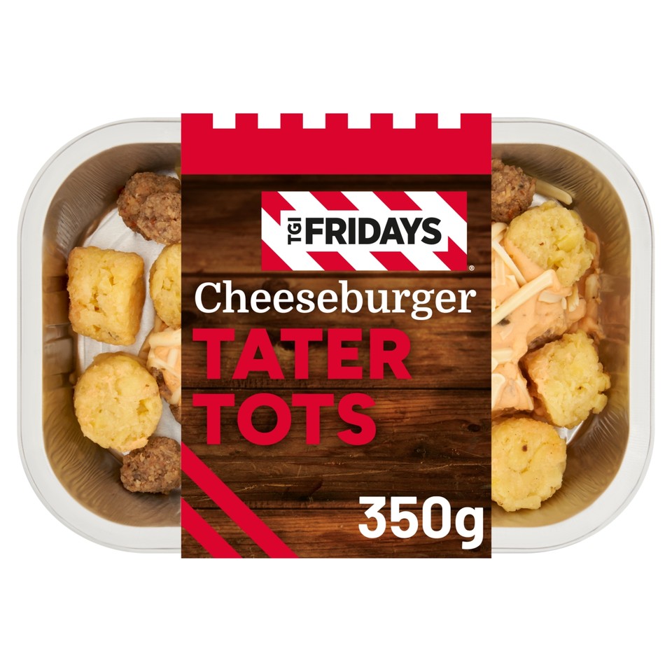 TGI Fridays Cheeseburger Tater Tots 350g - Morrisons Online Groceries ...