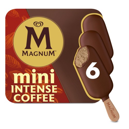 Magnum Mini Collection Ice Cream Sticks Intense Coffee 6x55ml ...