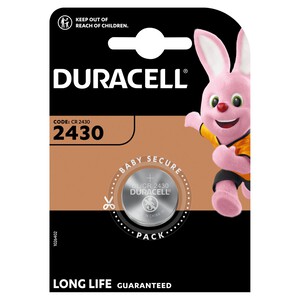 Duracell Lithium Coin 2430 Battery - Morrisons Online Groceries & Offers