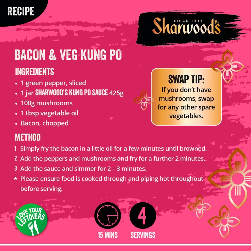 Sharwood's Kung Po Chinese Cooking Sauce - Morrisons Online Groceries ...