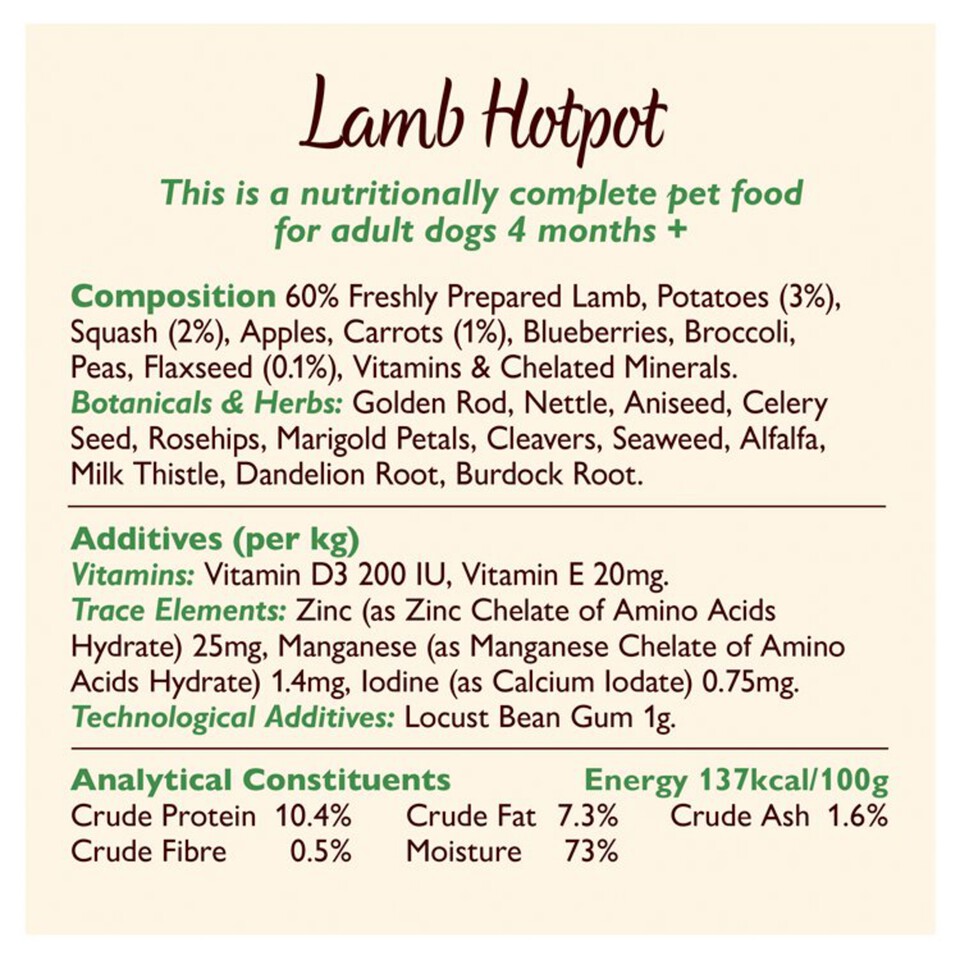 Lily's Kitchen Classic Wet Food Multipack 6 x 400g - Morrisons Online ...