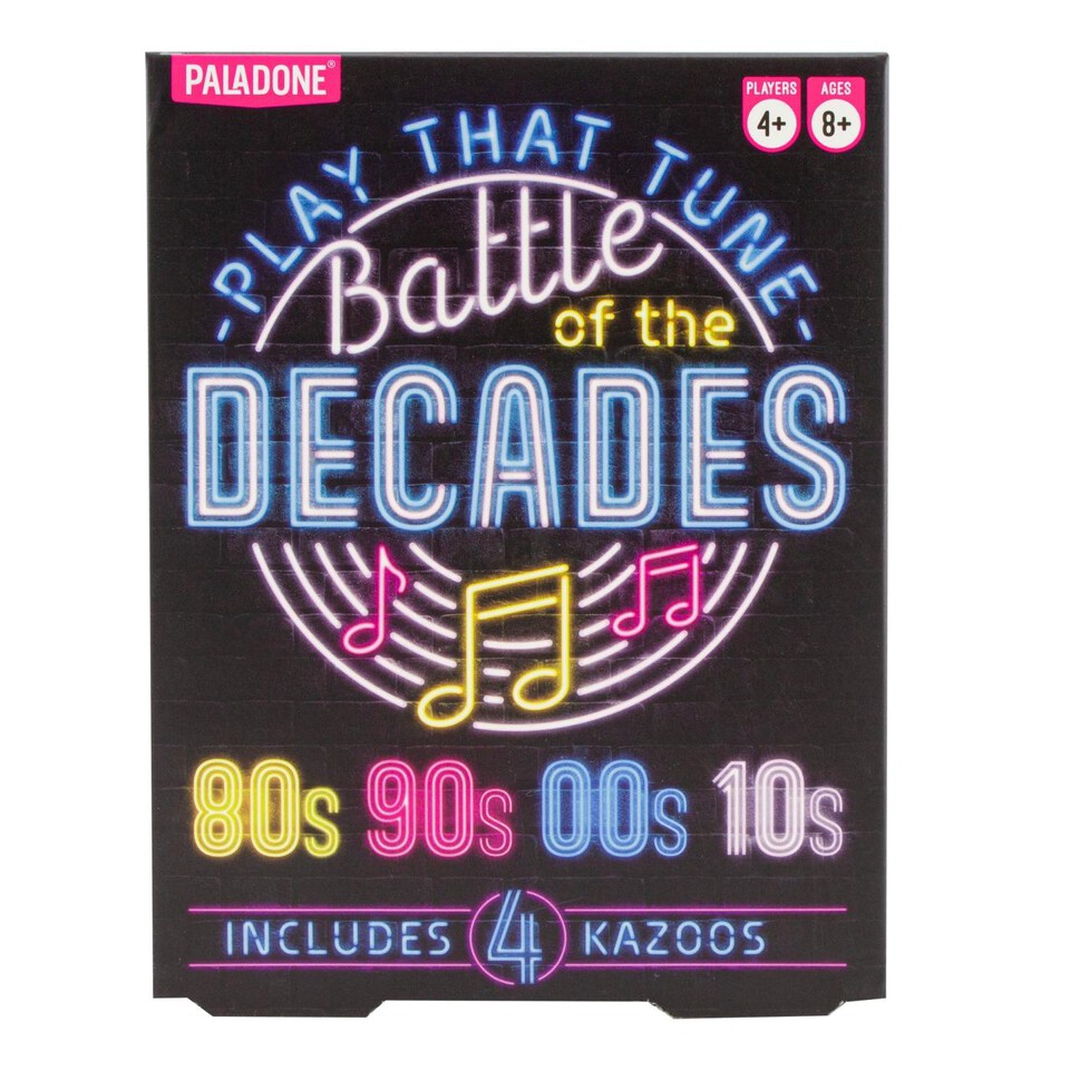 Paladone Battle Of The Decades Kazoo Game - Morrisons Online Groceries ...