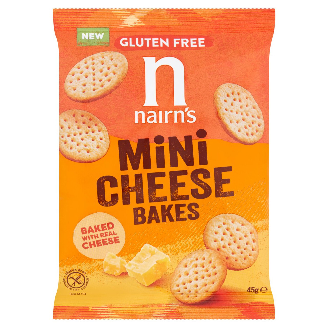 Nairns Gluten Free Mini Cheese Bakes - Morrisons Online Groceries & Offers