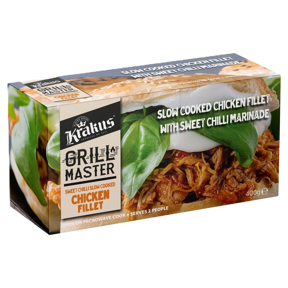 Krakus Grill Master Sweet Chilli Slow Cooked Chicken Fillet 400g ...