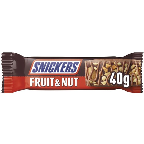 Snickers Triple Treat Fruit, Nut & Chocolate Snack Bar - Morrisons ...
