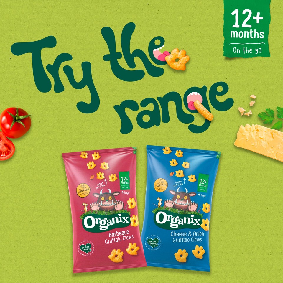 Organix Barbecue Gruffalo Claws 12 Months + - Morrisons Online ...